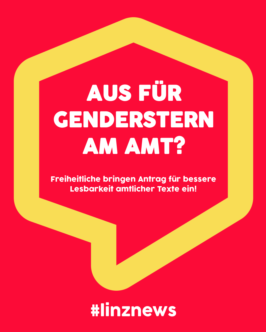 Aus für Genderstern am Amt? – Linz.news